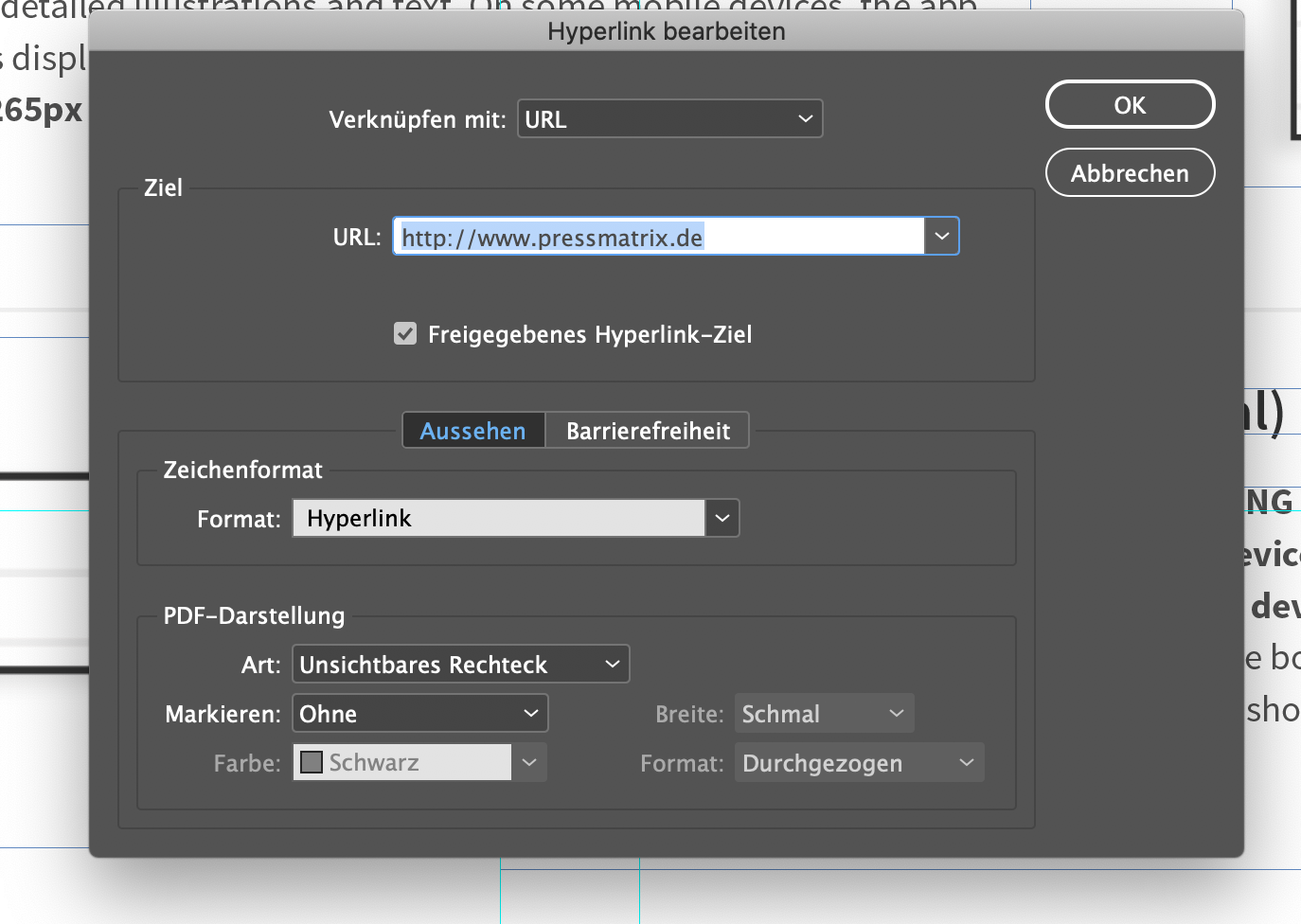 FAQ - How do I embed Hyperlinks correctly in my (InDesign) Document ...
